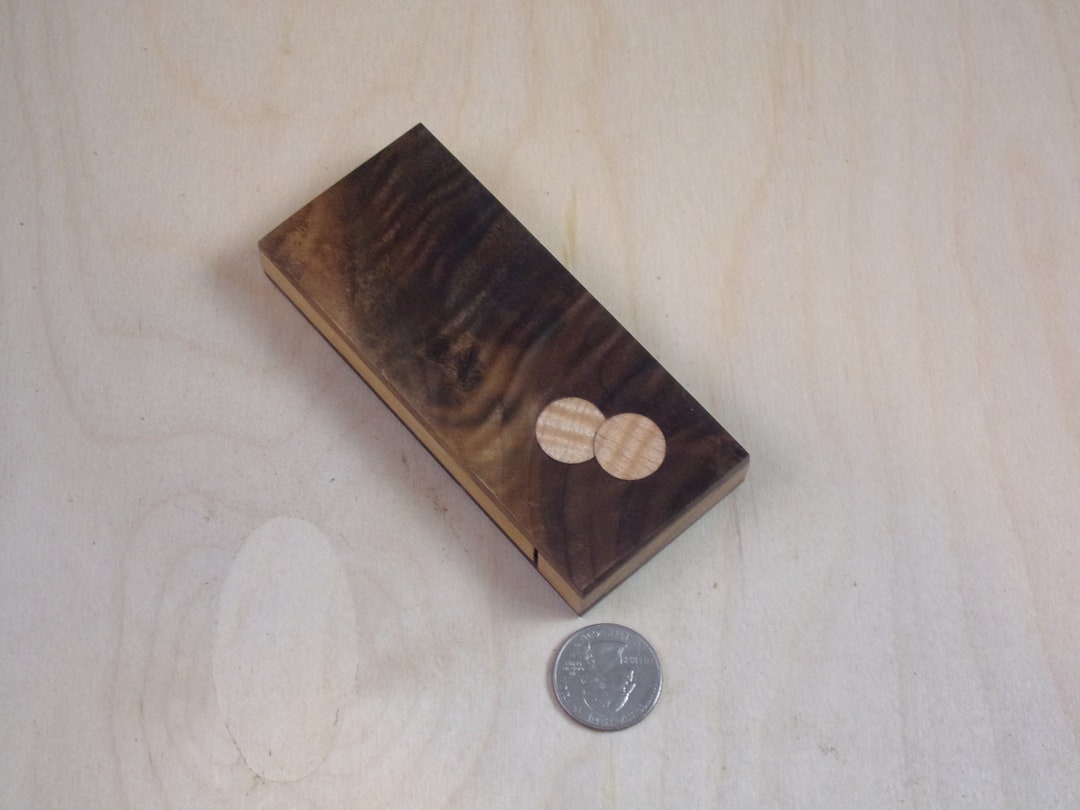 Fancy Walnut Whimsy Box Tooth Fairy Box Pill Box Guitar Pick Holder - Etsy