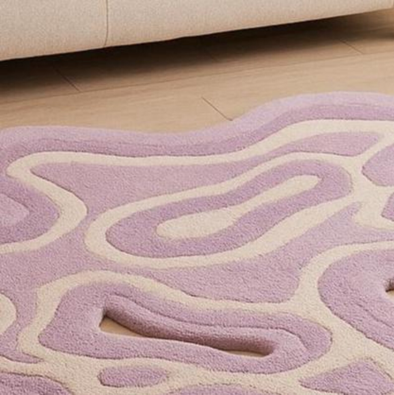 Irregular Amoeba Shape Handmade Tufted Rugs for Any Living Space ...