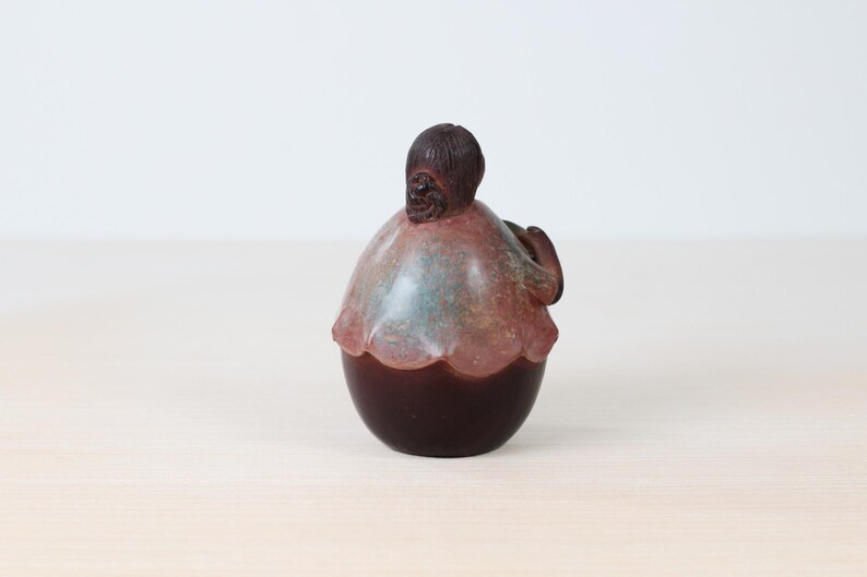 Vintage Chulucanas Pottery Figure by Manuel Adanaque, Peruvian Folk Art ...
