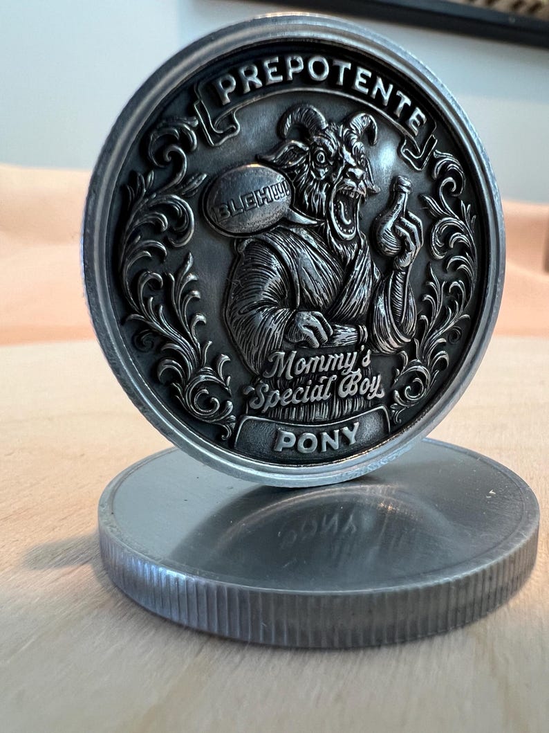 Dungeon Crawler Carl Themed Coins - Metal - Customizable - Handcrafted ...