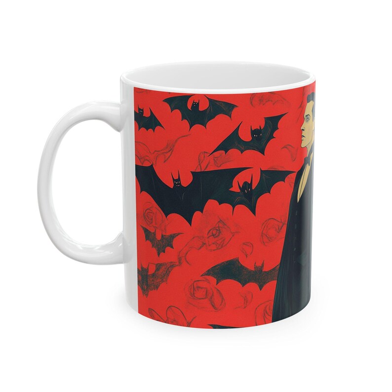 Gothic Vampire Mug – Dark Romance Ceramic Coffee Cup – Vampirecore ...