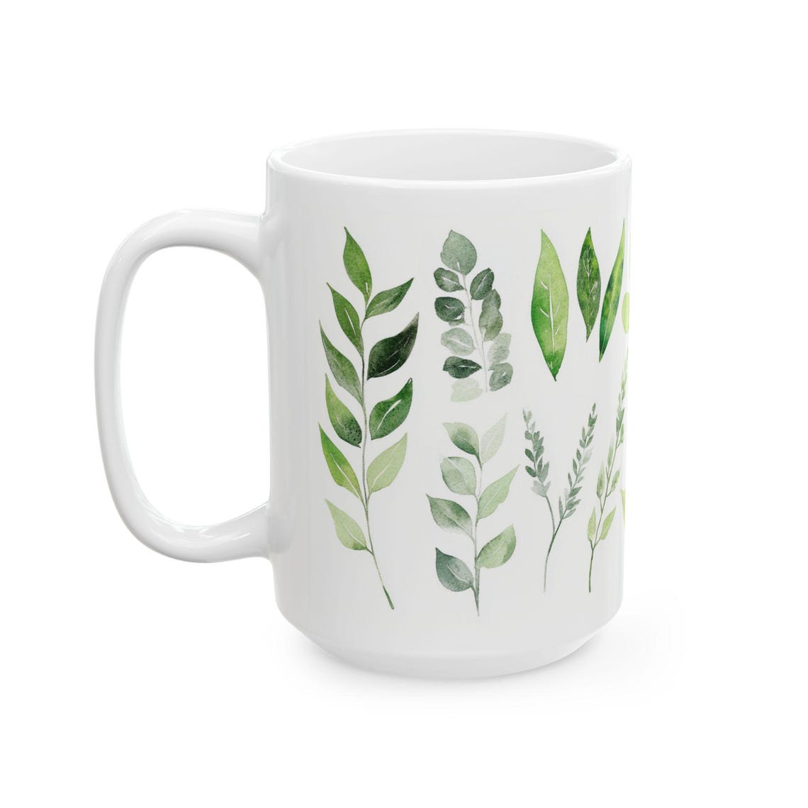 Ivy Nature-inspired Ceramic Mug | Perfect for Tea and Coffee Lovers ...