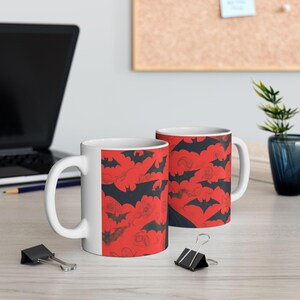 Gothic Vampire Mug – Dark Romance Ceramic Coffee Cup – Vampirecore ...