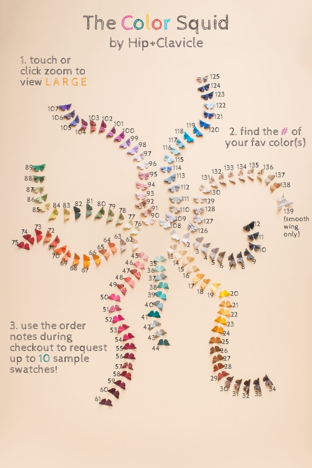 Paper Swatch Samples - Etsy