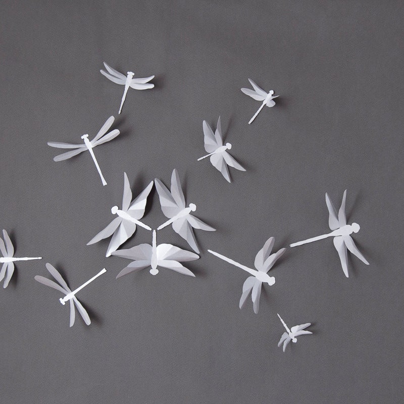 Dragonfly Wall Decor - Etsy