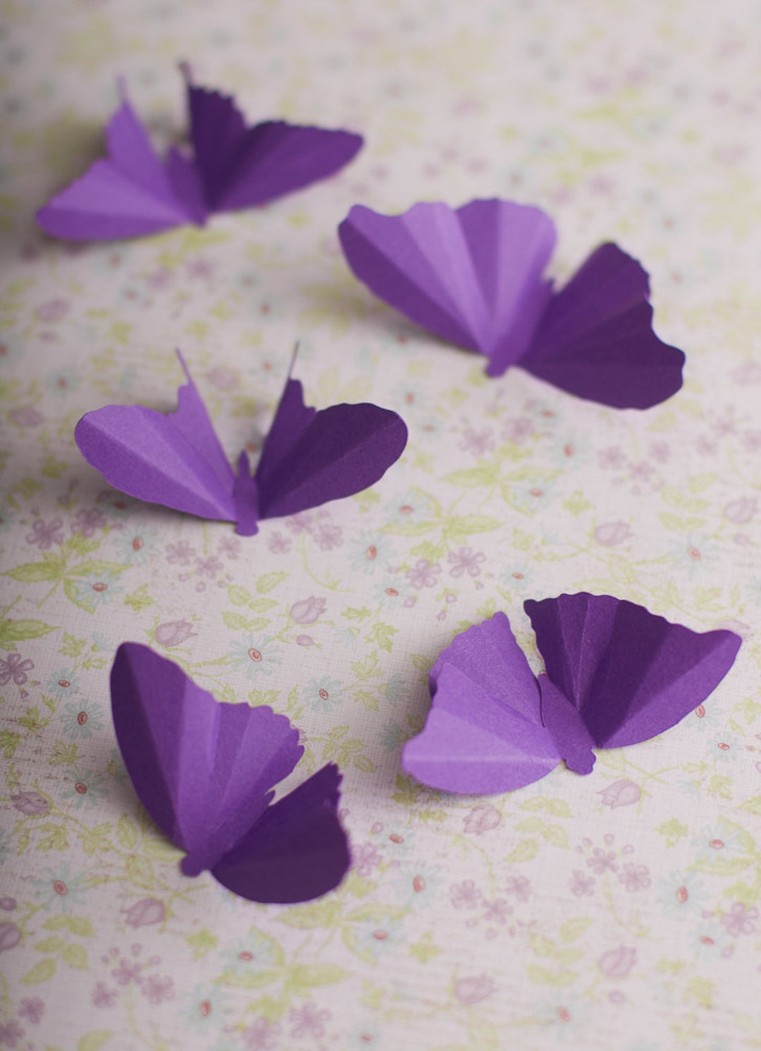 Purple Butterfly Baby Shower, Butterfly Nursery, Party Decorations, 3D ...
