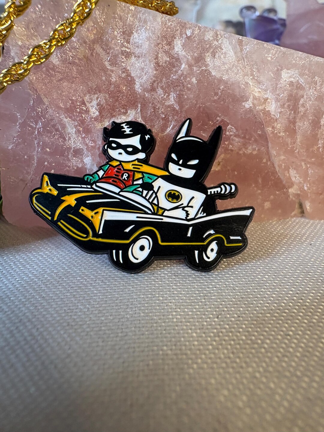 Robin and the Bats Enamel Pin - Etsy