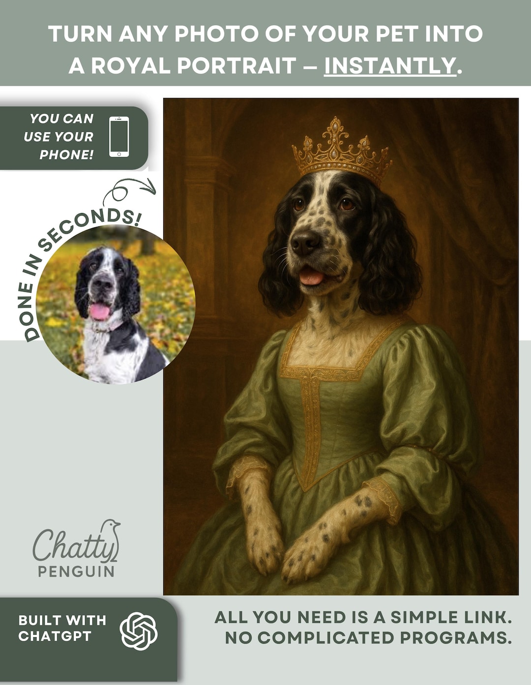 AI Pet Portrait Generator – Unlimited Custom Pet Portraits From Photo ...