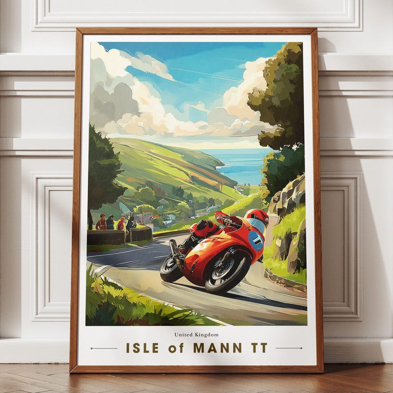 Flat Track Bike Racing - Etsy UK