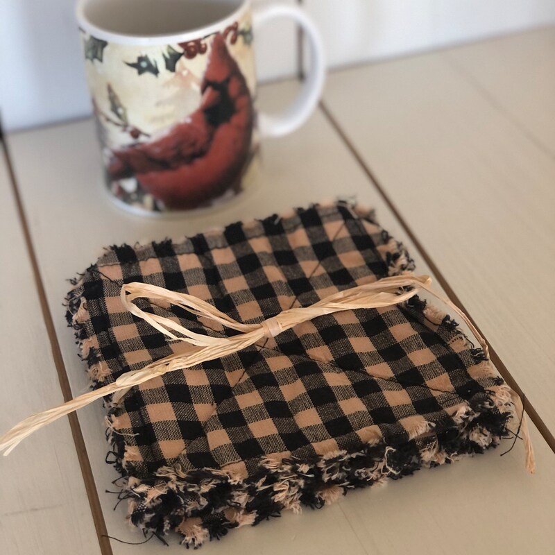 Primitive Rag Quilt - Etsy