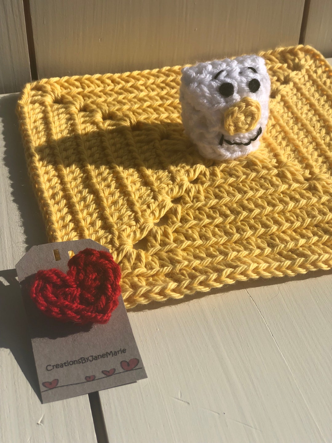 Miniature Crocheted Brave Little Toaster Blanky - Etsy