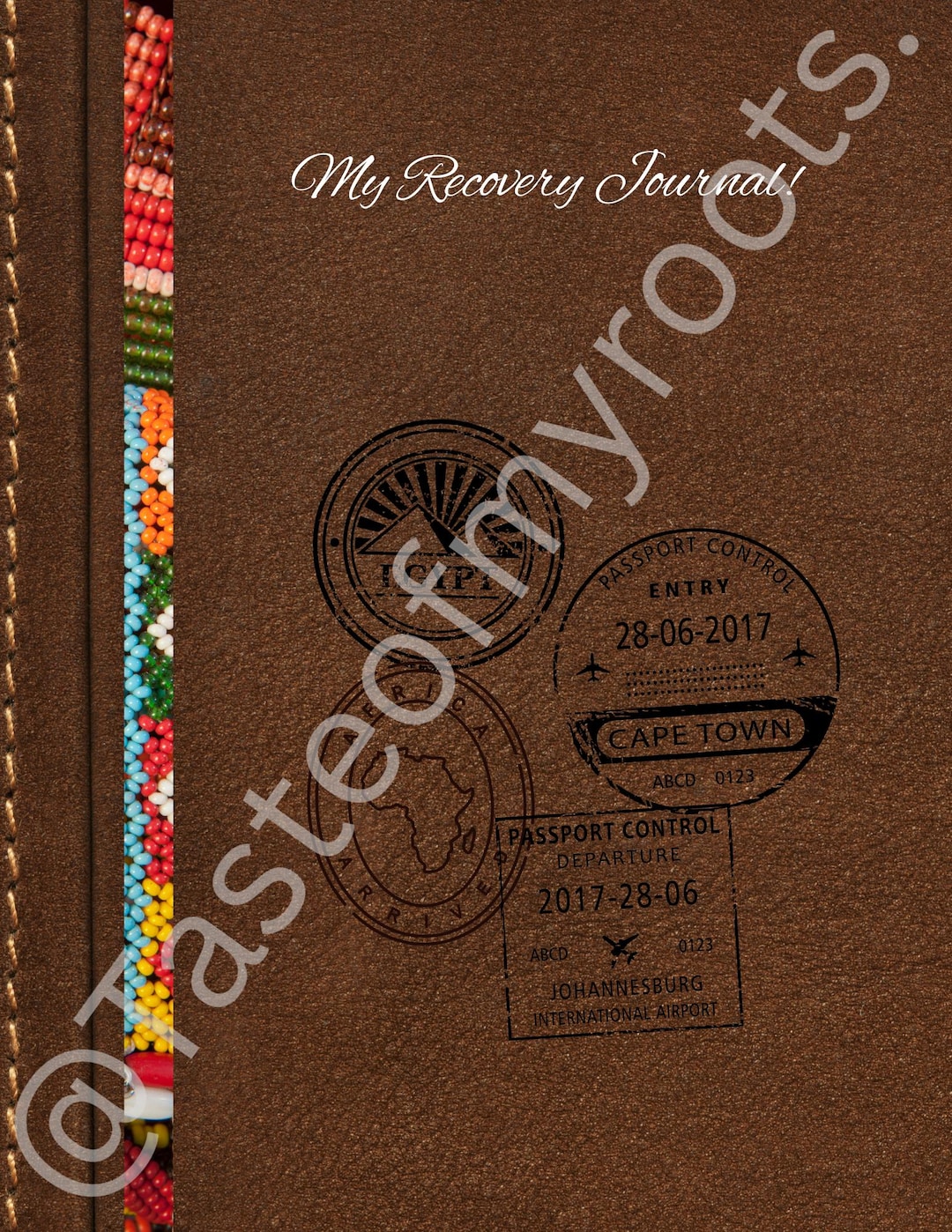 Afrocentric Recovery Journal Template | Guided Prompts, Affirmations ...
