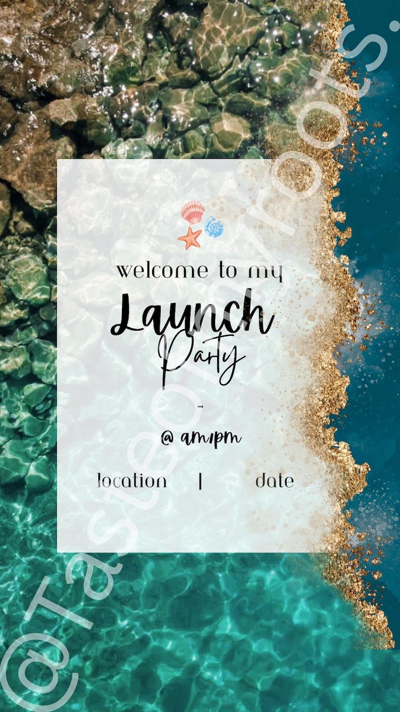 Launch Party Poster Template: Cultural Celebration (canva Editable ...