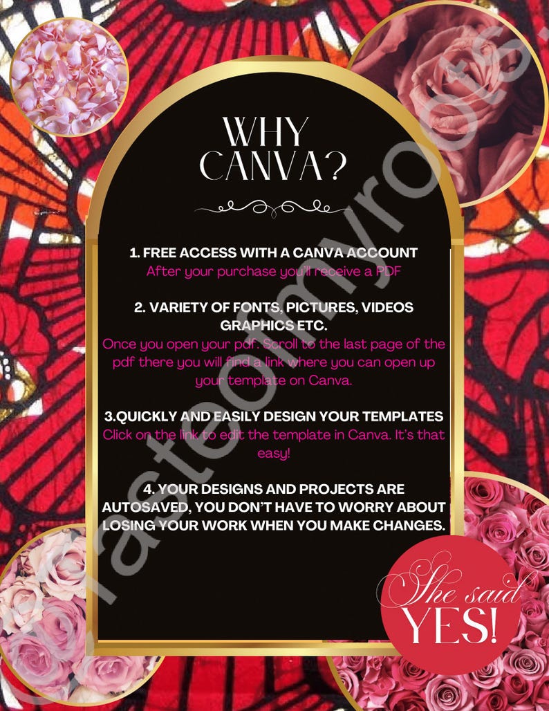 Digital Bachelorette Party Poster Invite: Customizable Template (PDF ...