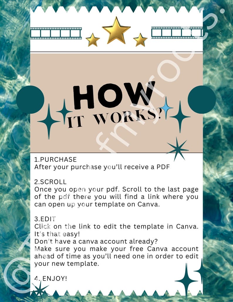 Movie Night Poster/ Netflix & Chill Template: Printable Canva Design ...
