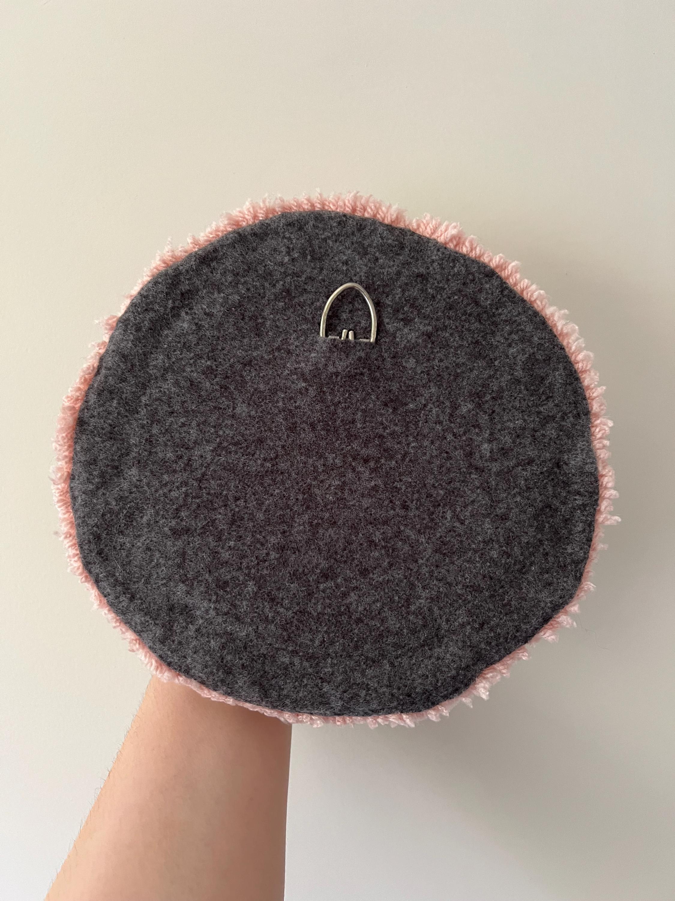 Pink Fuzzy Mirror - Etsy