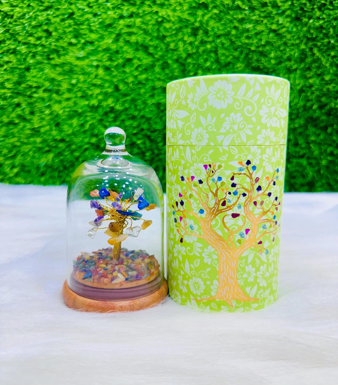 Seven Chakra Dome Tranquility Wish Tree for Positive Energy-good Luck ...