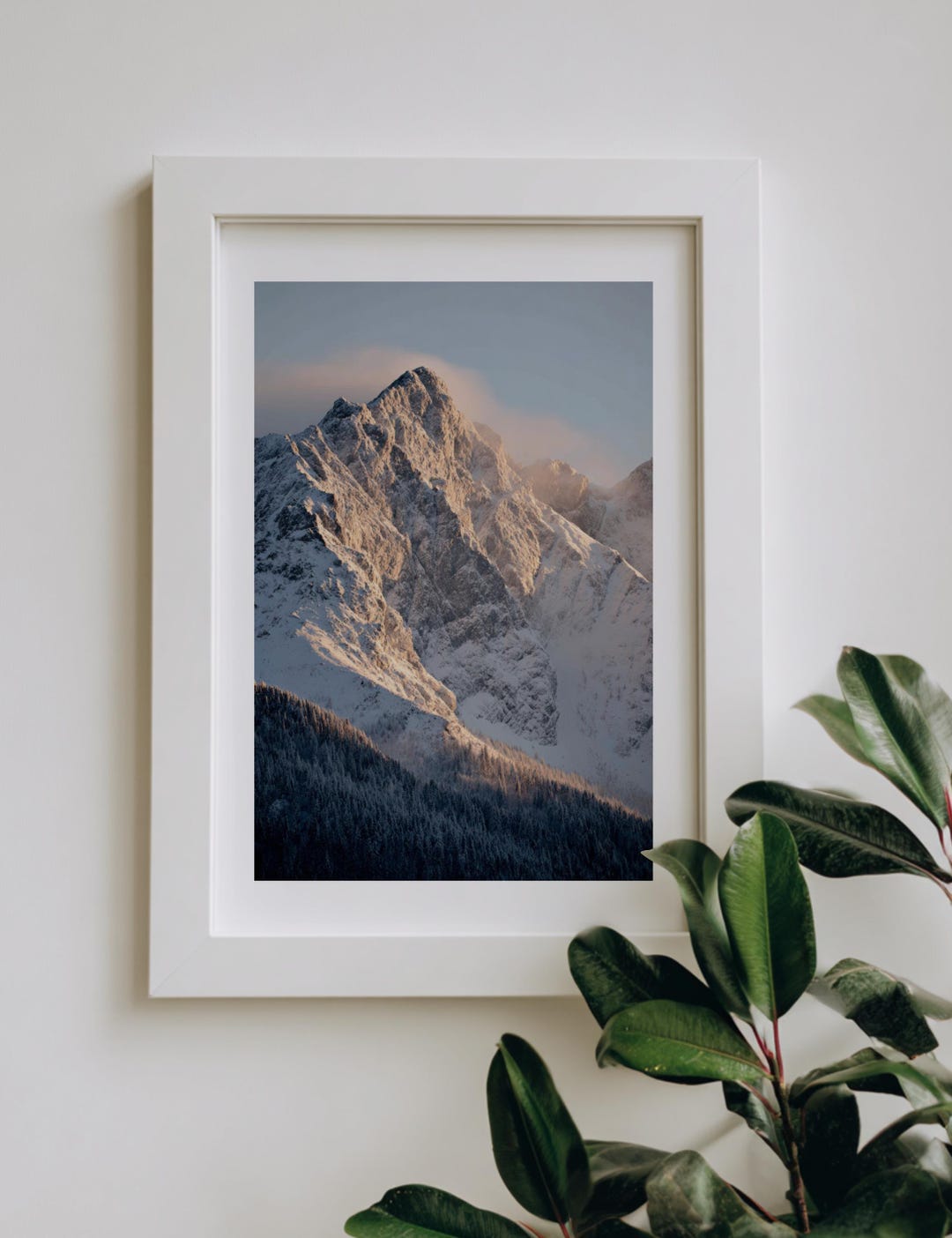 Mountains in Winter: A3 & A4 Photography (digital Download) - Etsy
