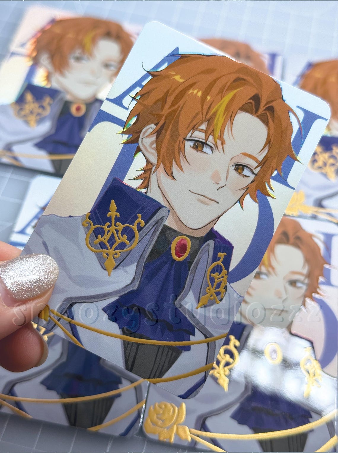 PRSK Holographic UV Foil Photocards [B Grade] - Akito Toya Rui - Etsy