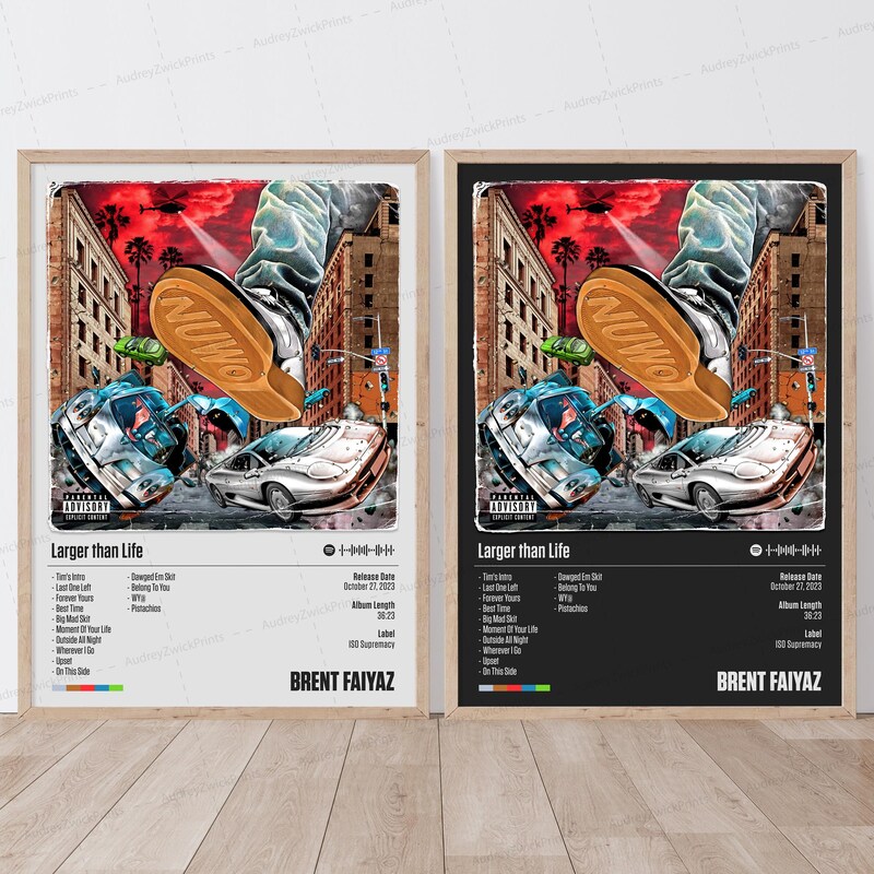 Brent Faiyaz Poster - Etsy UK