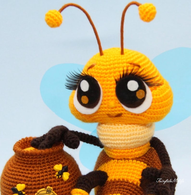 Cute Bee Amigurumi Crochet Pattern - Etsy
