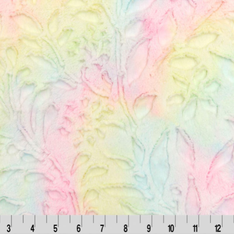 Tie Dye Minky Luxe Fabric - Etsy