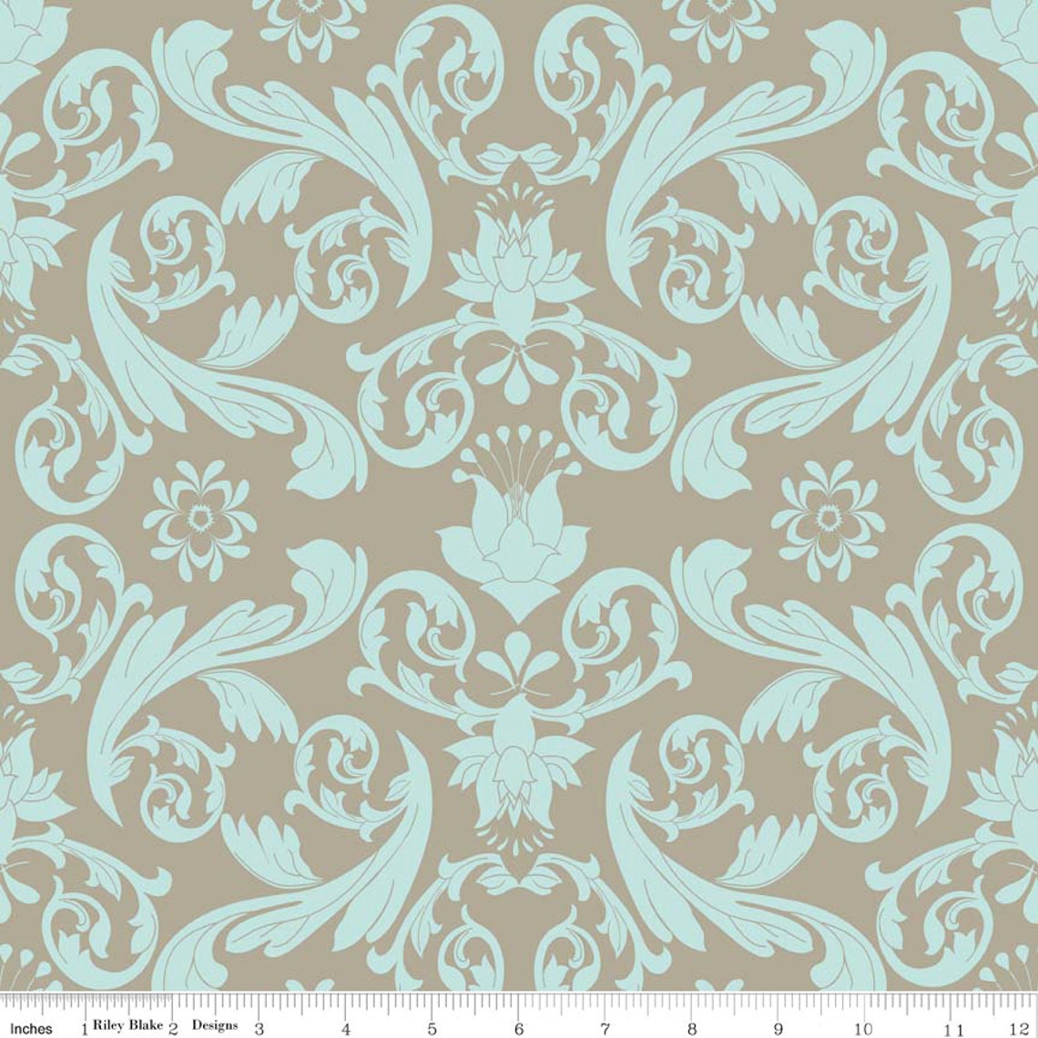 Kensington Yellow Floral Main by Emily Taylor Designs for - Etsy