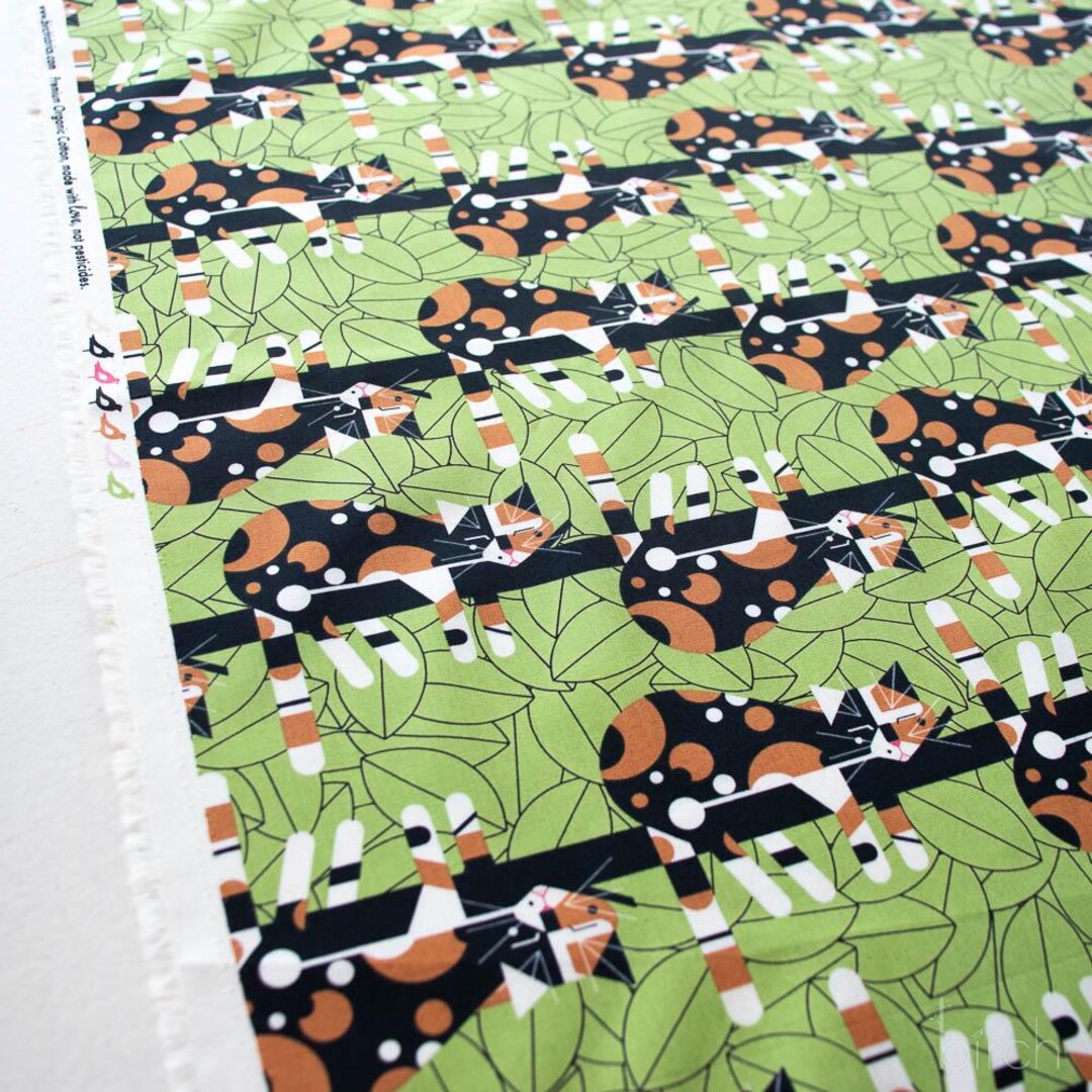 Iconic LIMP on A LIMB by Charley Harper - for Birch Fabrics - Organic ...