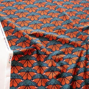 Iconic MONARCH BUTTERFLIES by Charley Harper - for Birch Fabrics ...