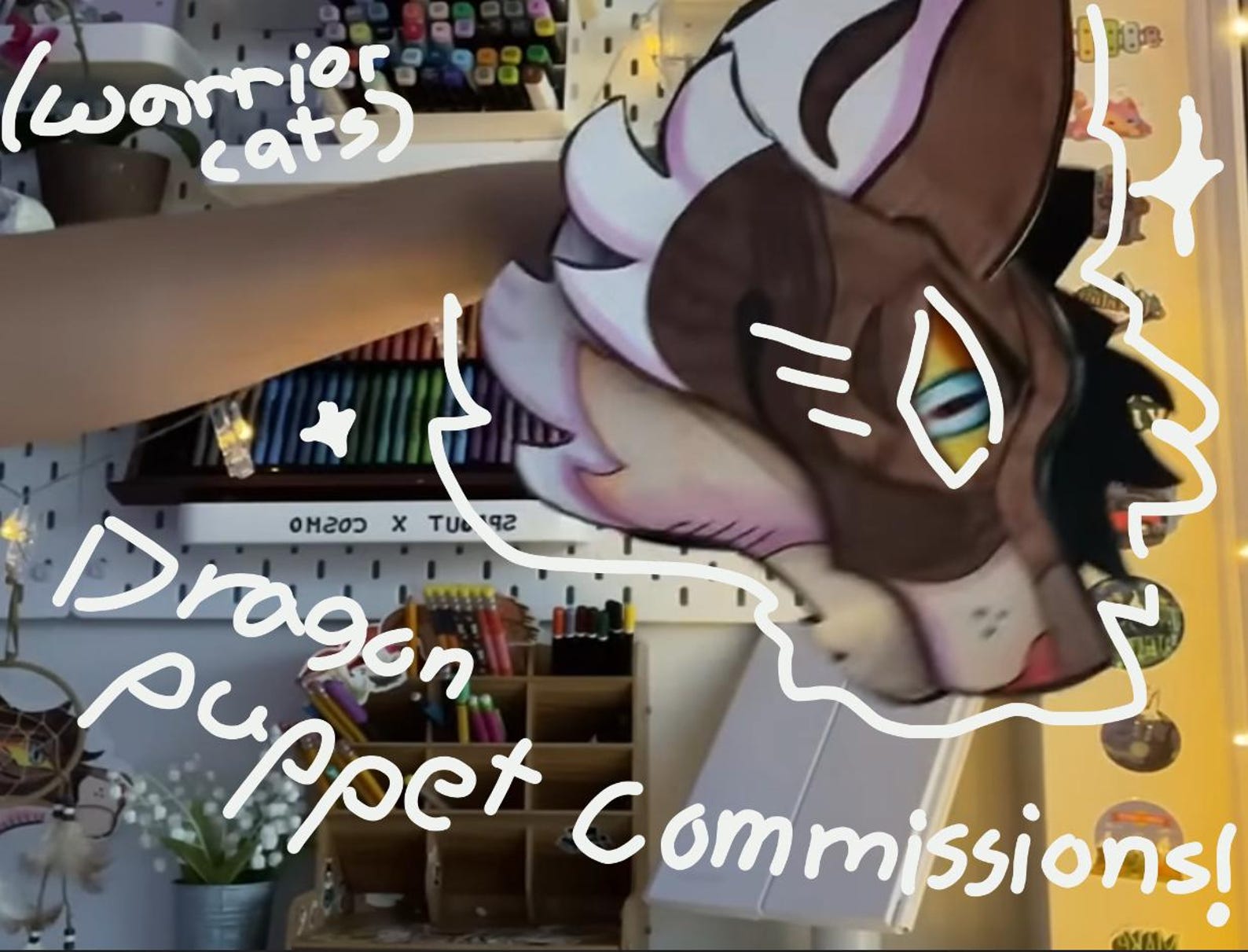 Dragon Puppet Commissions!(warrior Cats!) - Etsy