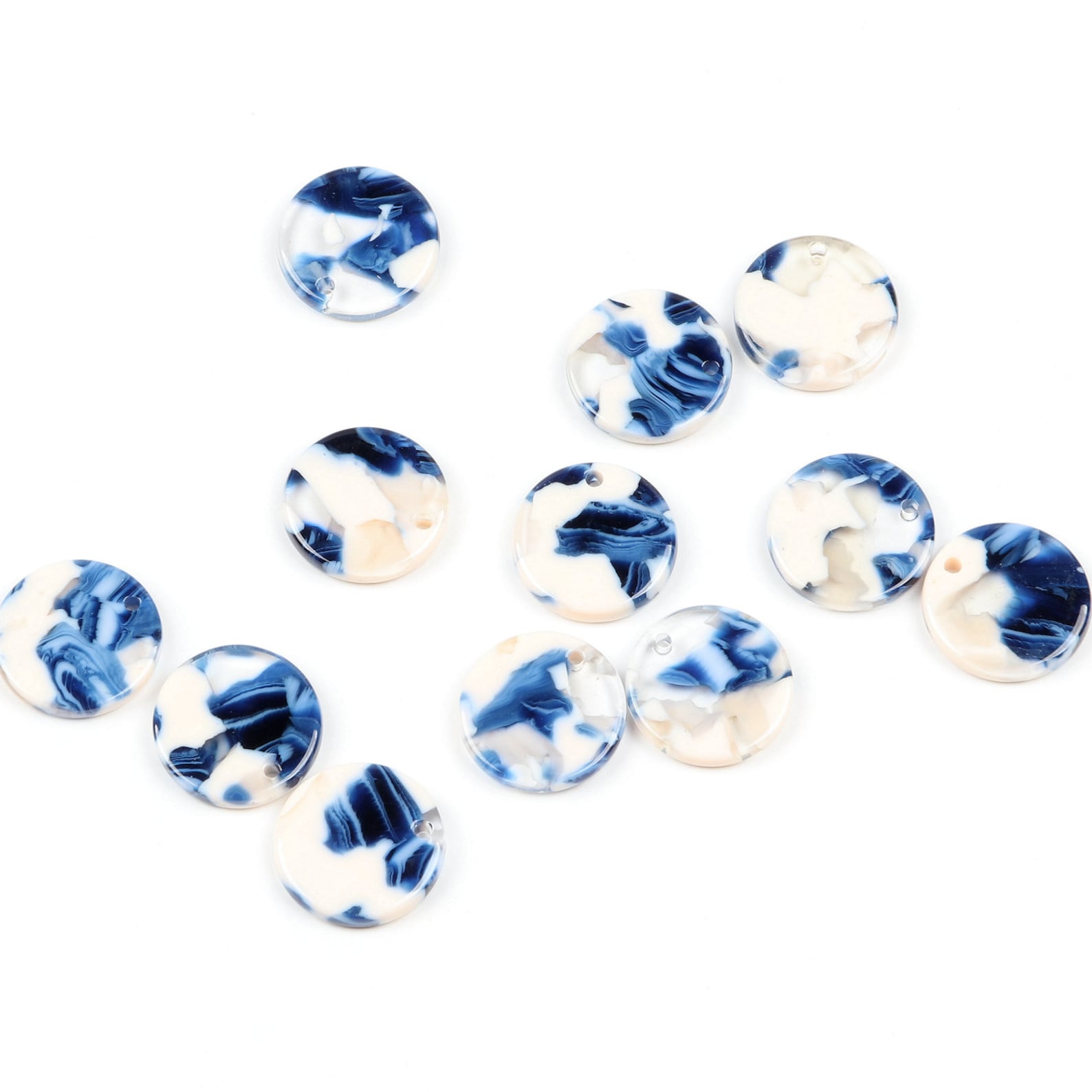 Tortoise Shell Earring Charmsacetate Acrylic Charmscoin - Etsy