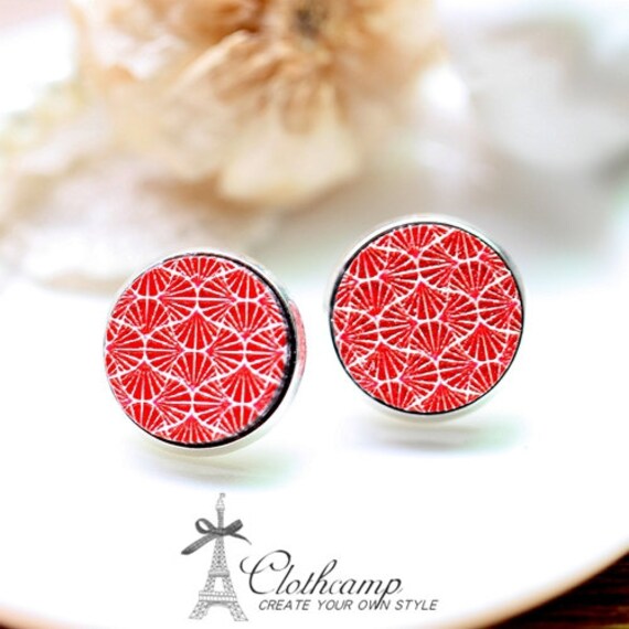 20% off NEW Unique 3D Embossed Flower 16mm Round Handmade | Etsy