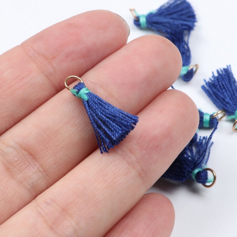 Tassels Earrings Charms2cm Cotton Thread Tassels - Etsy