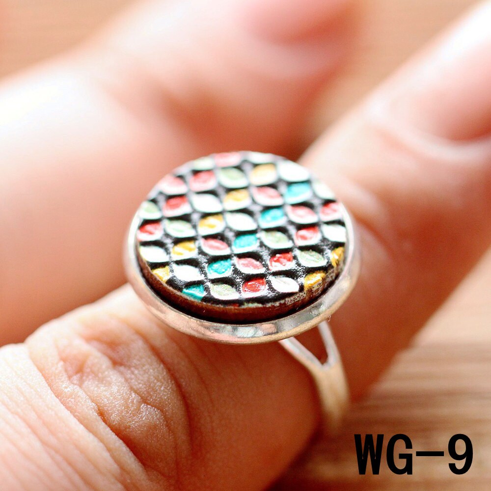 20% off all Design Unique 3D Embossed 16mm Round Handmade - Etsy