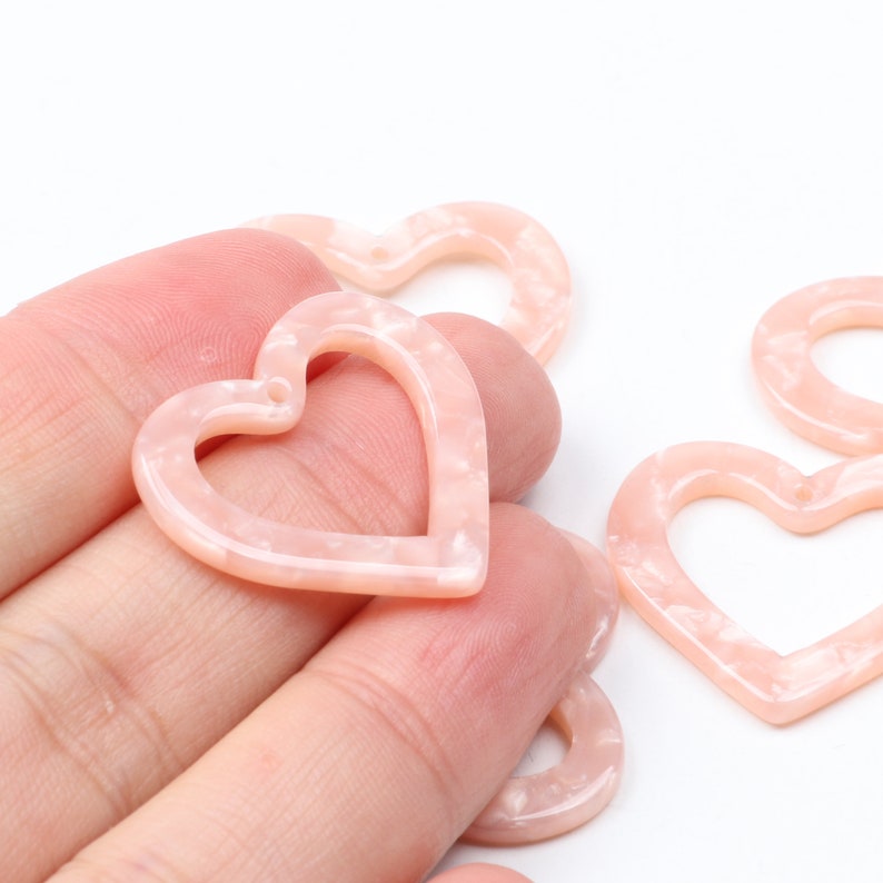 Tortoise Shell Acetate Earring Charm Tortoiseshell Hoop - Etsy