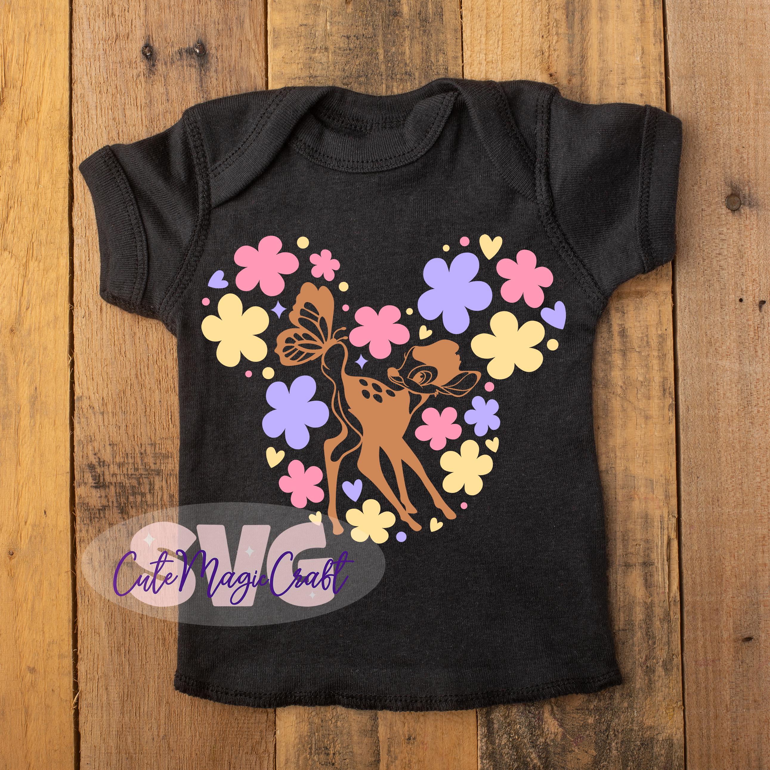 Bambi Deer Mouse Head SVG | Cartoon Hero SVG for DIY Crafts! | DIGITAL ...