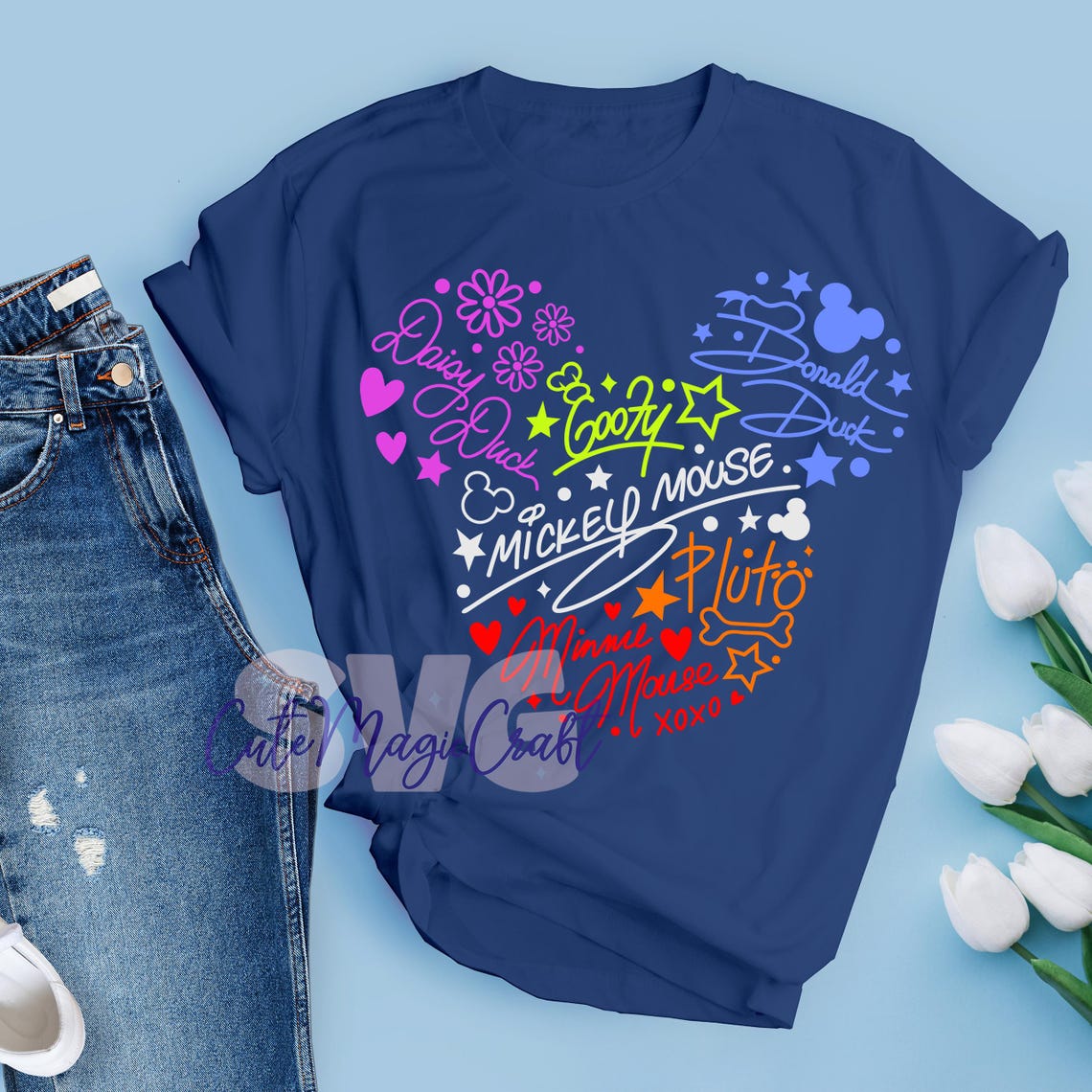 Friends Signatures SVG for DIY Crafts! | Mickey Mouse Head Svg | Famous ...