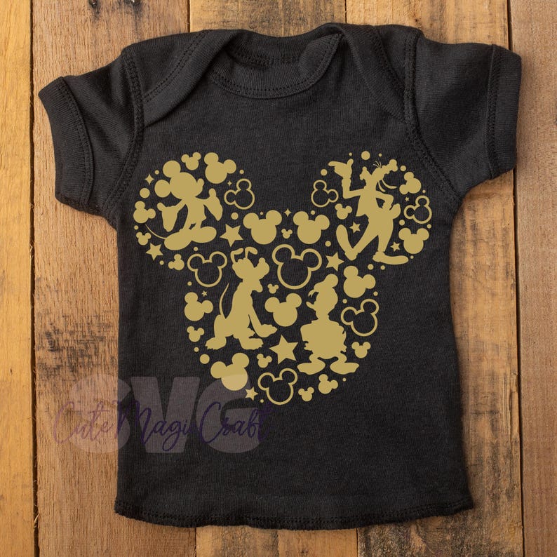 Mickey Friends SVG for DIY! | Mickey Mouse Head SVG | Vacation Trip ...