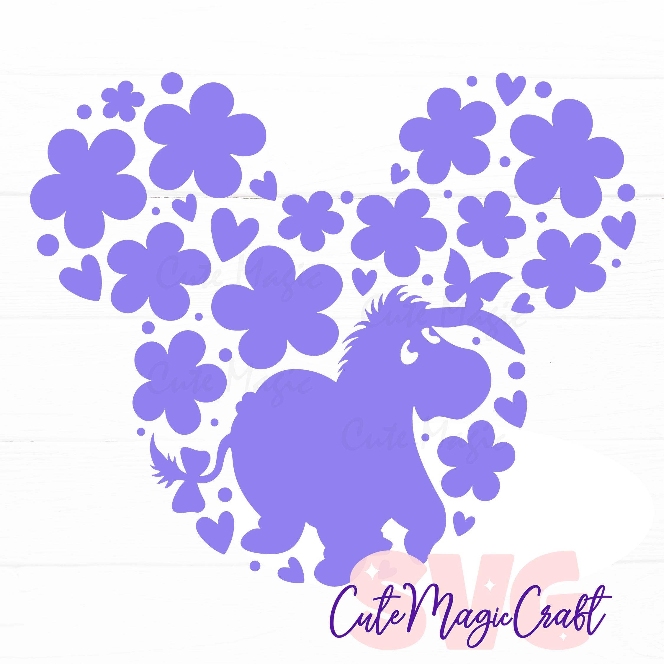 Eeyore SVG for DIY Project! | Mickey Mouse Head SVG | Vacation Trip ...