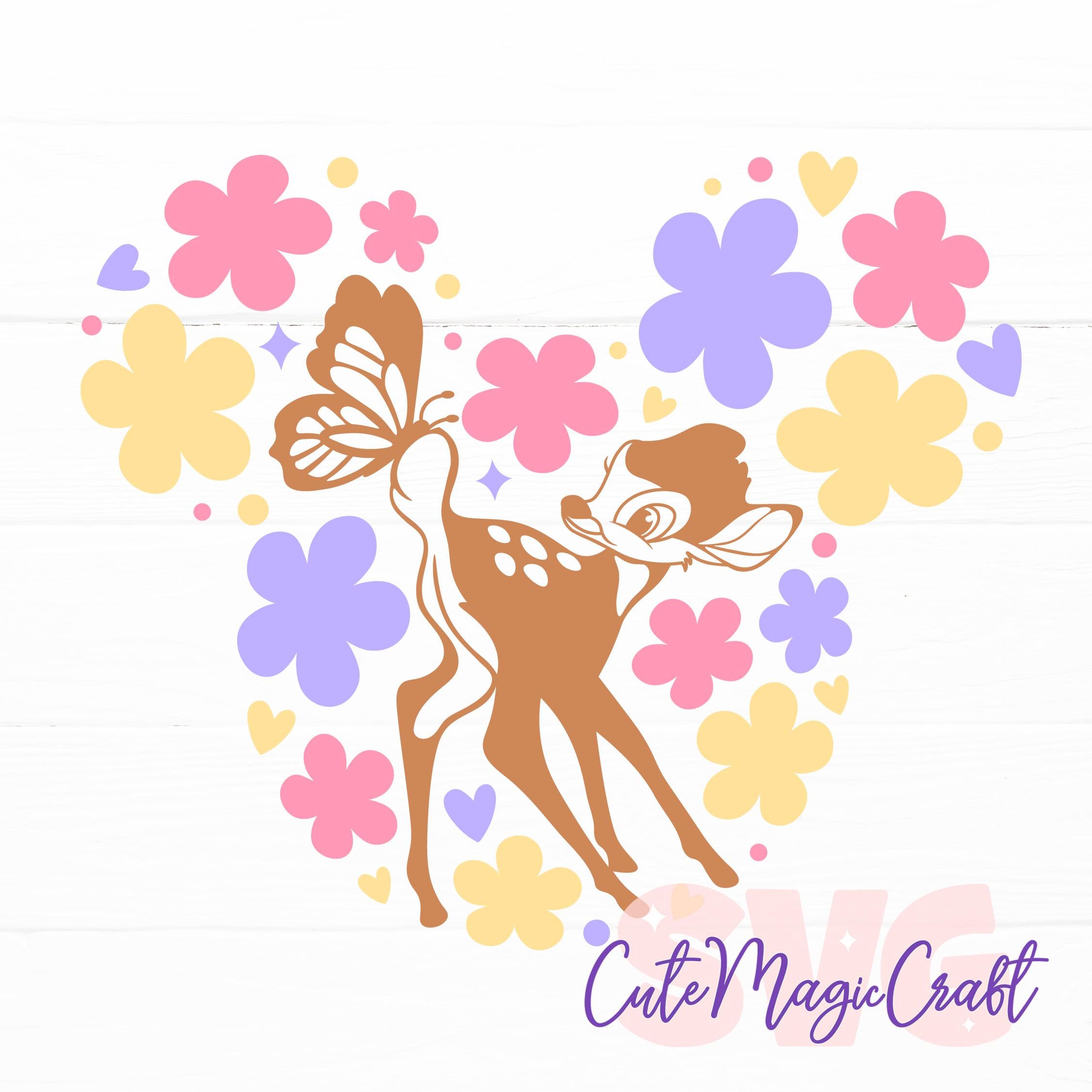 Bambi Deer Mouse Head SVG | Cartoon Hero SVG for DIY Crafts! | DIGITAL ...