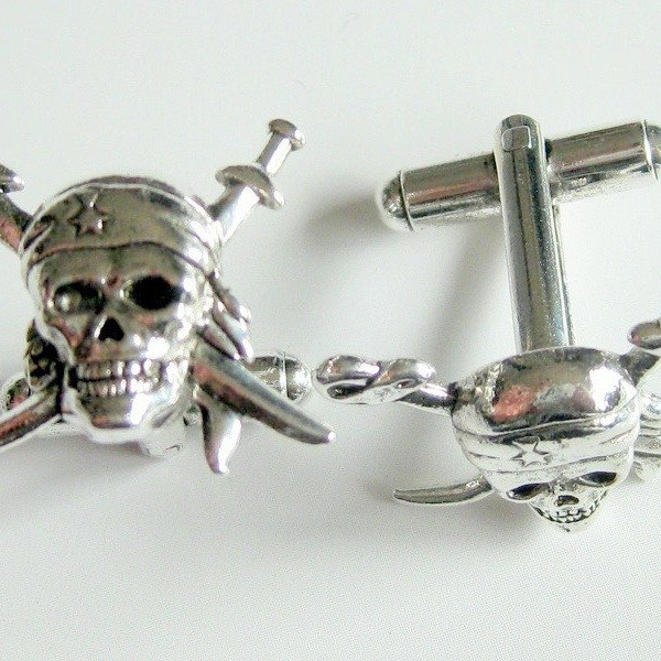 Pirate Cuff Links - Etsy