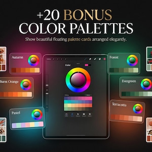 3D Procreate Brushes, 100+ Graffiti Bubble Chrome Lettering Brush Set ...