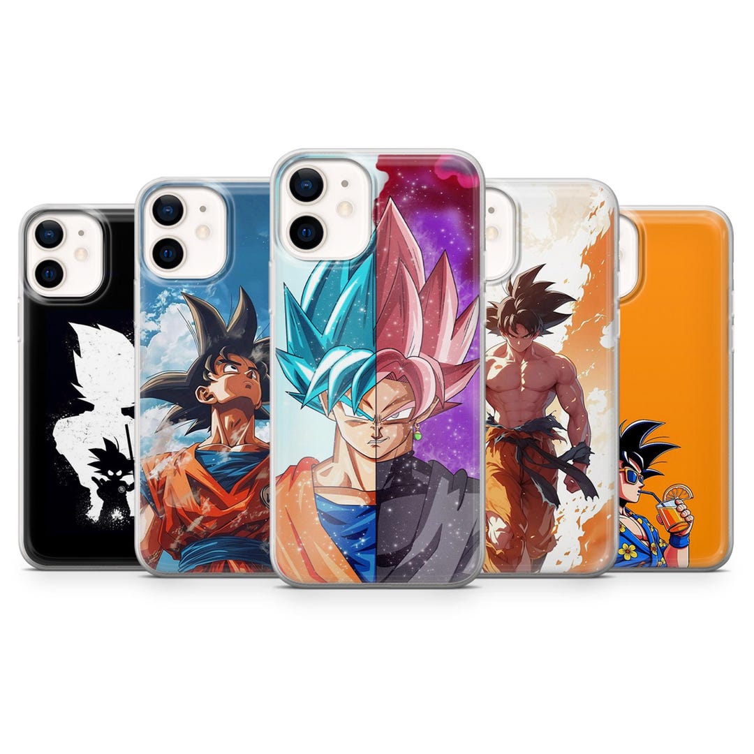 Dragon Ball Phone Case Goku DBZ Cover for iPhone 16E, Pro, 15, 14, 13 ...