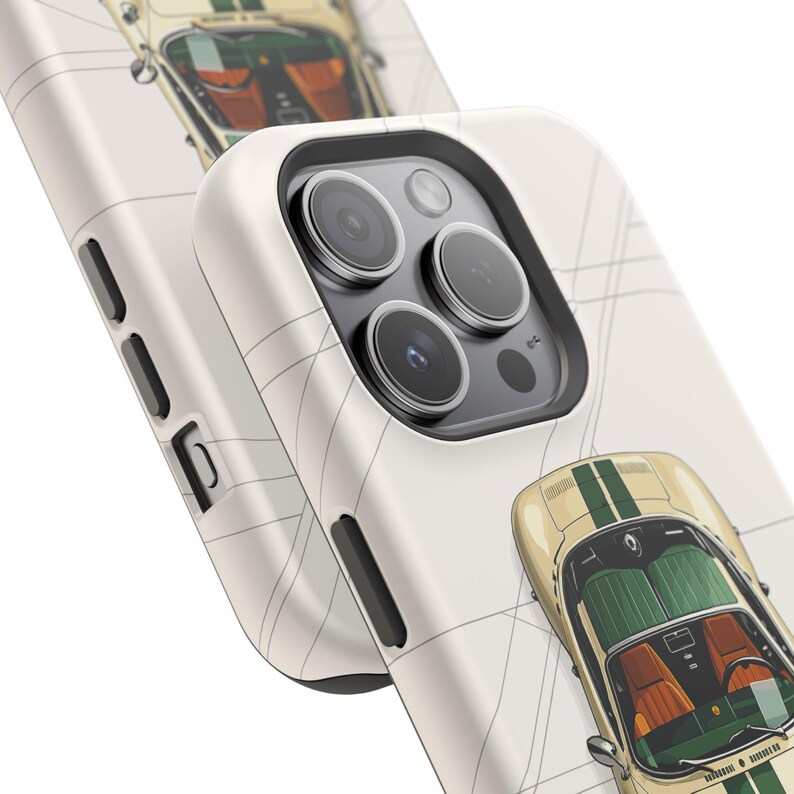 Vintage Porsche 911 Phone Case | Classic Car Illustration | Retro ...