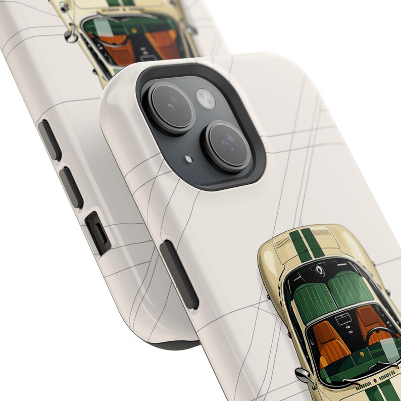 Vintage Porsche 911 Phone Case | Classic Car Illustration | Retro ...