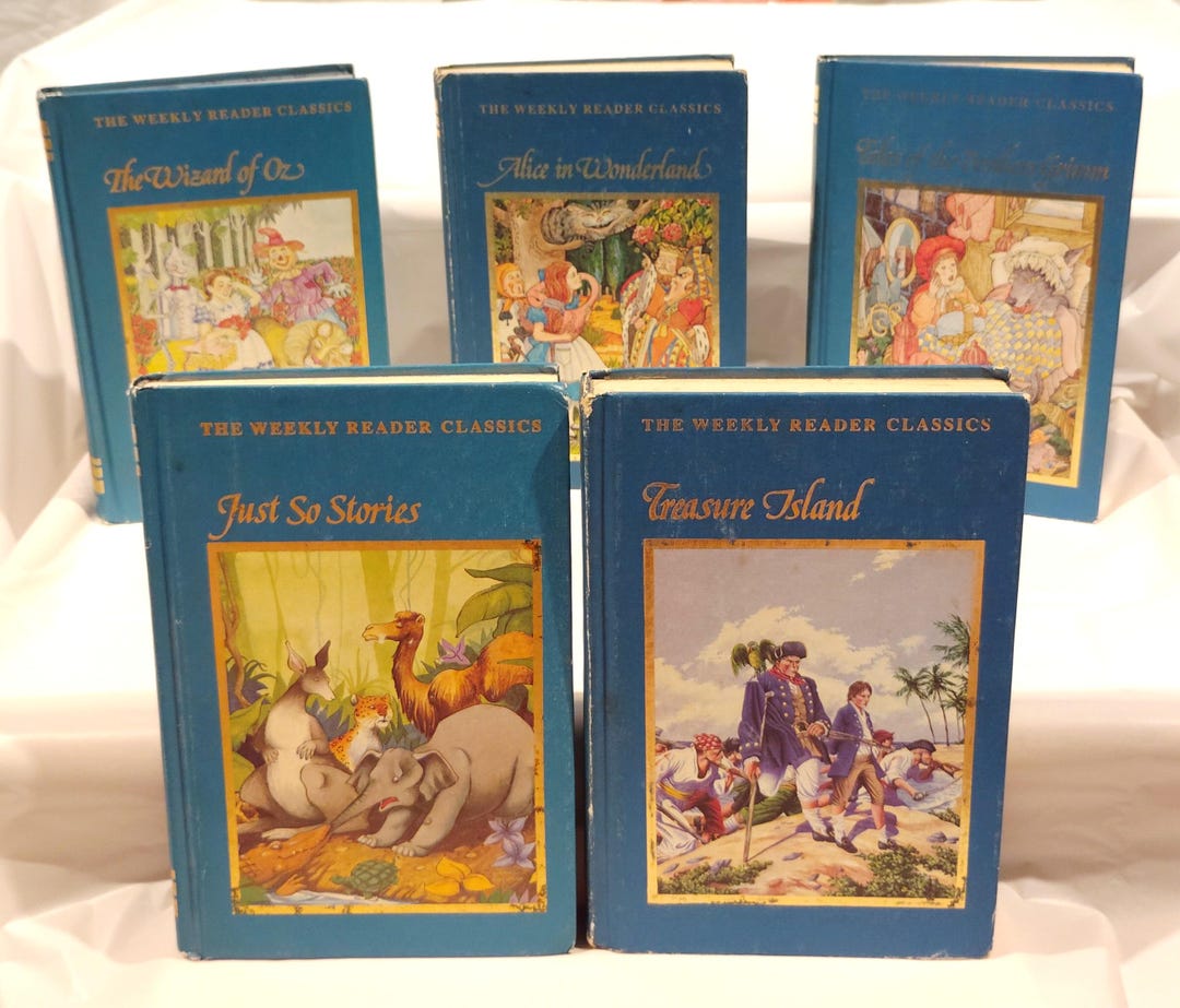 The Weekly Reader Classics Set of 5 (1983) - Etsy
