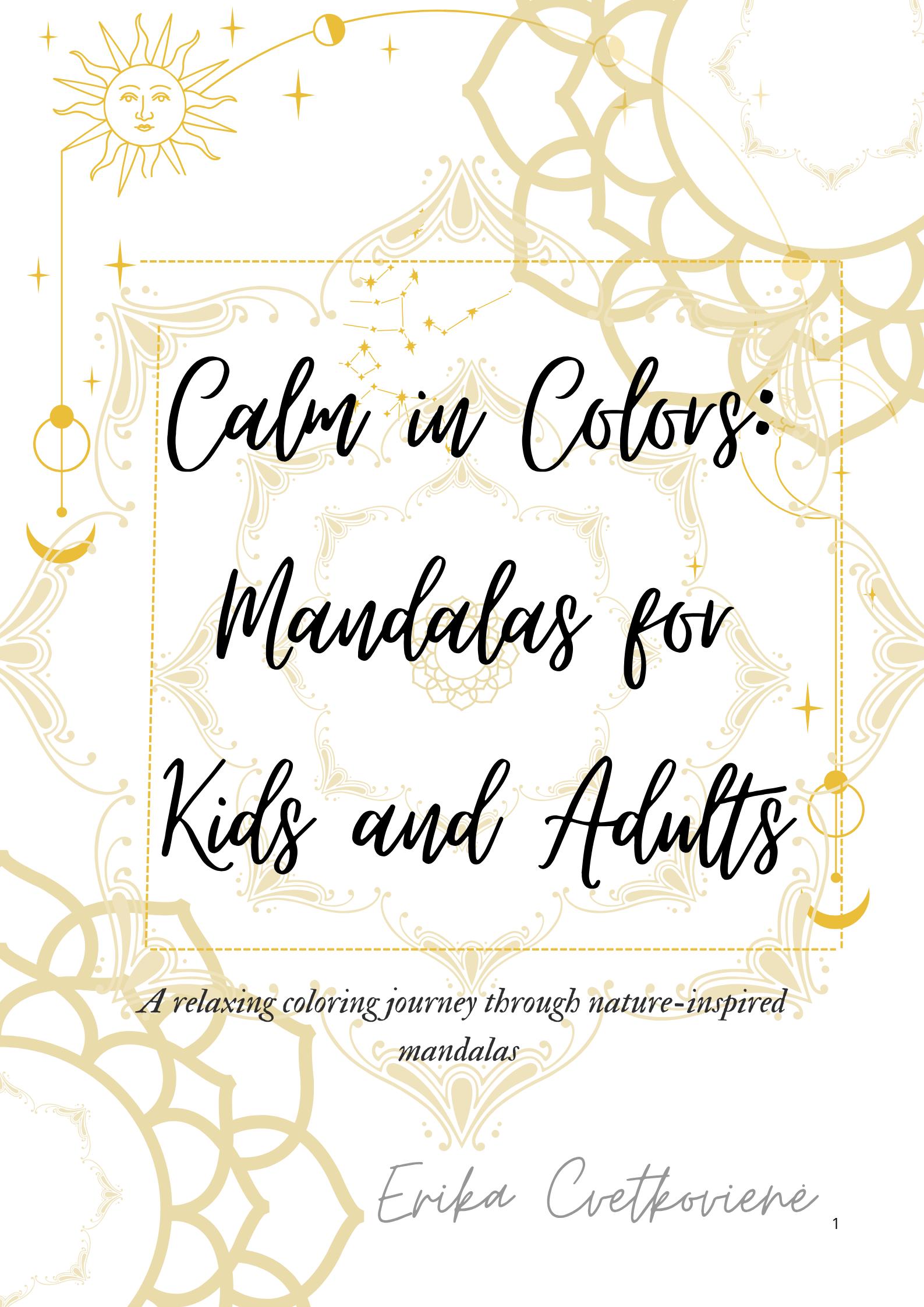 Coloring Book Mandala Art Relaxation Techniques Stress Relief ...