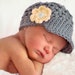 CROCHET PATTERN / Crochet Beanie Pattern / Beanie Hat Pattern / Baby ...
