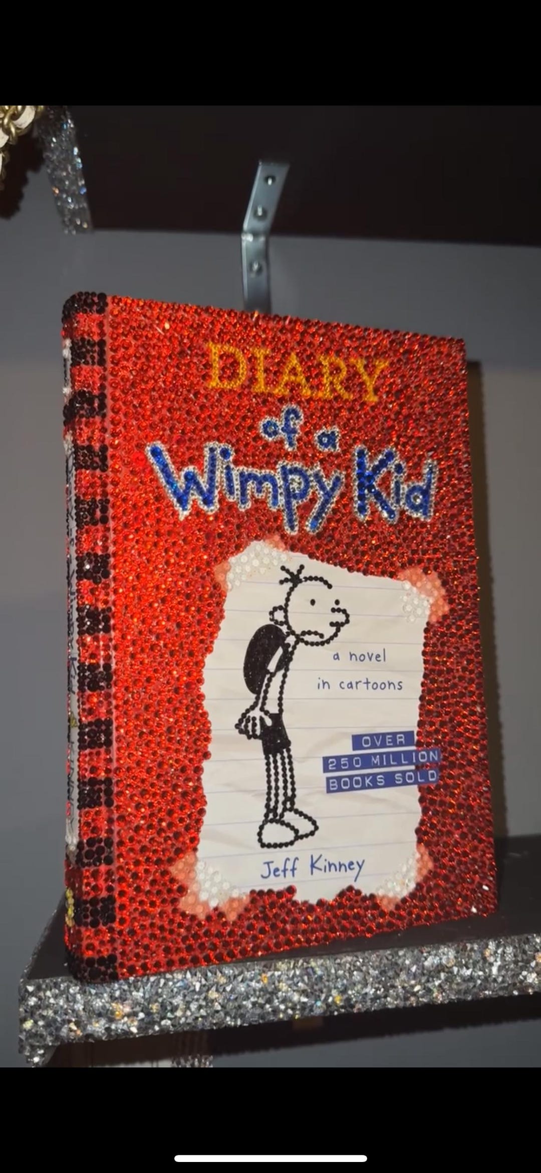 Bedazzled Diary of a Wimpy Kid #1 Book - Etsy UK