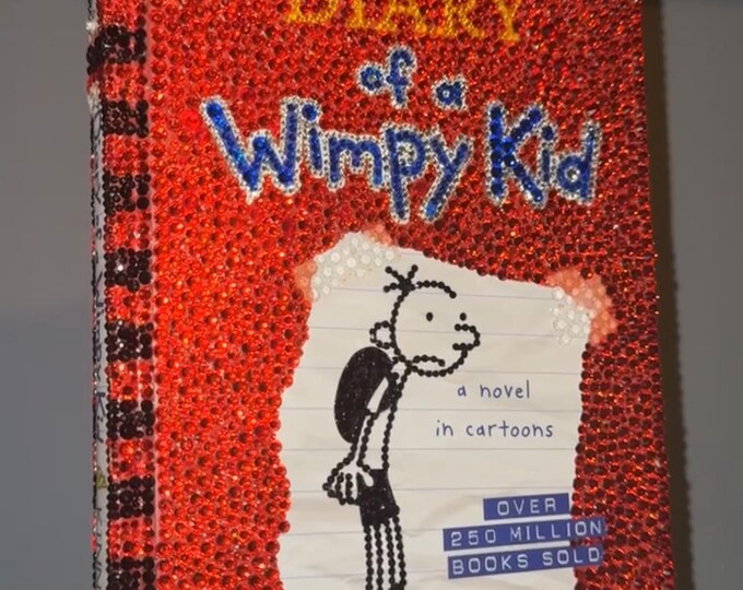 Bedazzled Diary of a Wimpy Kid #1 Book - Etsy